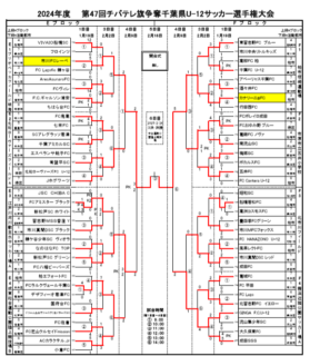 2024年度 第47回チバテレ旗争奪 千葉県U-12サッカー選手権（CTC杯）優勝はバディーSC千葉サックス！全結果掲載 | Green Card ニュース